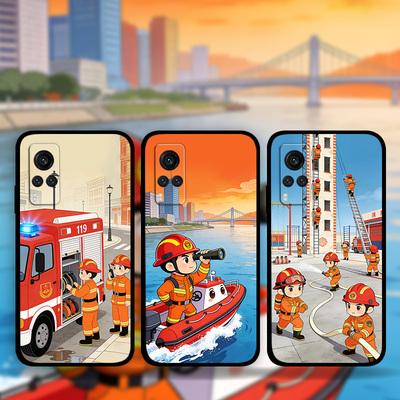 适用vivoiQOO15Pro消防员手机壳