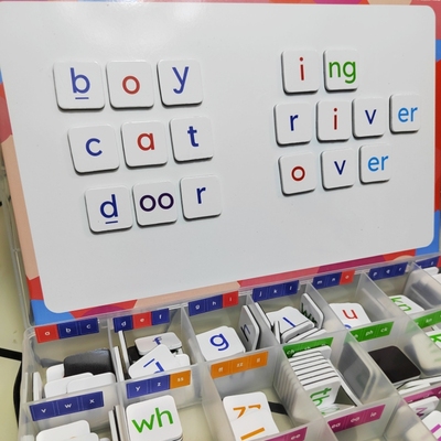 英文字母磁力英语儿童自然拼读卡片磁铁教具磁性冰箱益智小学早教