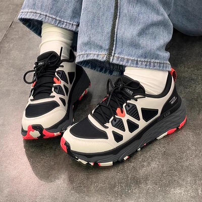 Skechers斯凯奇女子星迈悦野跑鞋拒水户外运动徒步登山鞋129151C