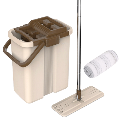 美丽雅懒人免手洗干湿两用平板拖