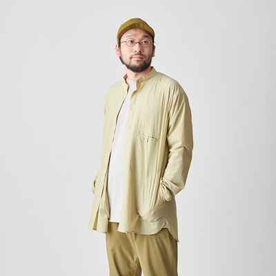 包税包邮 江户久得 AXESQUIN ELEMENTS 凉爽衬衫 户外休闲 代购