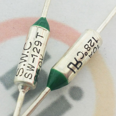 星宇SWC温度保险丝热熔断丝128度 SW129T-250V10A RY-128