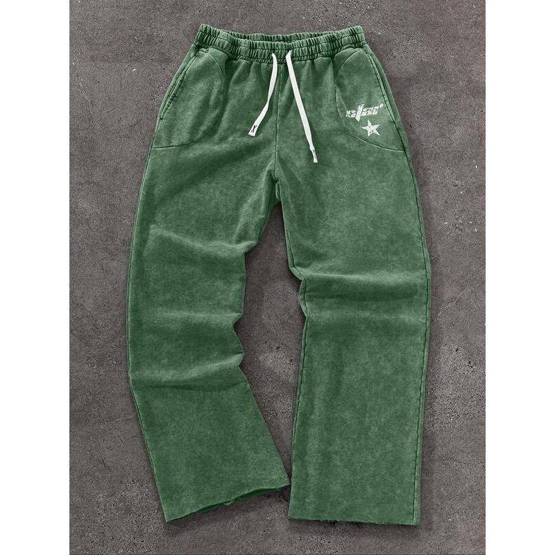 G 33351L Embroidered Zip Hoodie Pants 刺绣拉链卫裤