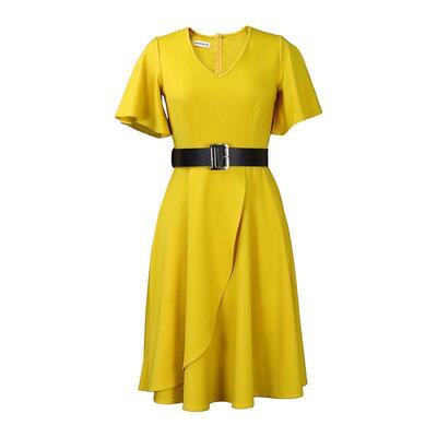 H 48212 Flare sleeve plus size dress 喇叭袖大码非洲连衣裙