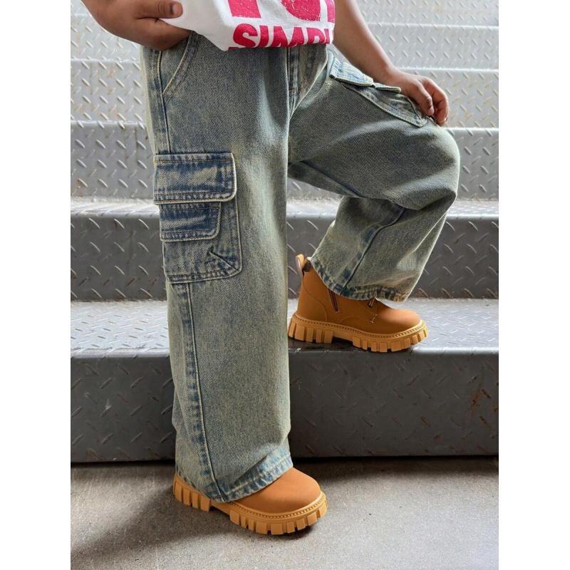 N 14648 Kids Loose Fit Jeans 儿童宽松牛仔裤