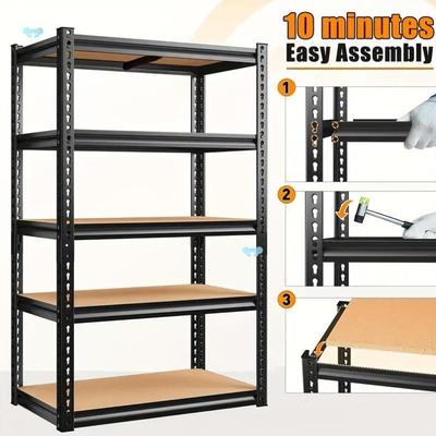 2000 lb Capacy 5 Tier Heavy Duty Adjustable tal orage