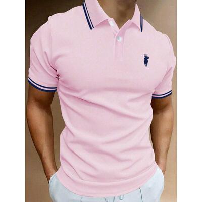 H 84430 Independence Day Polo Shirt 独立日元素衫跨境外贸