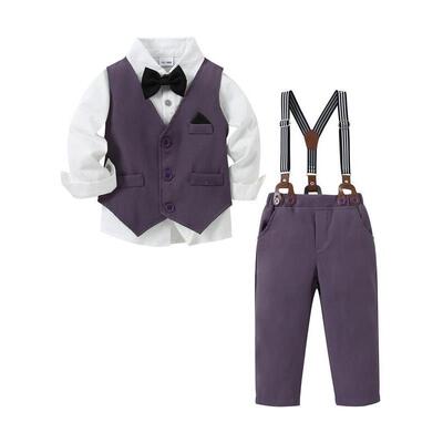 U 85916 Boys' Suit with Vest and Pants 童礼服套装