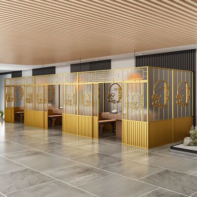 餐饮隔断包间火锅隔断墙餐厅包厢