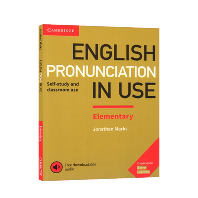 英文原版剑桥中级英语发音工具书