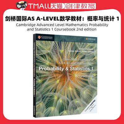 Cambridge Advanced Level Mathematics Probability and Statistics 1 Coursebook 2nd edition [9781108407304]