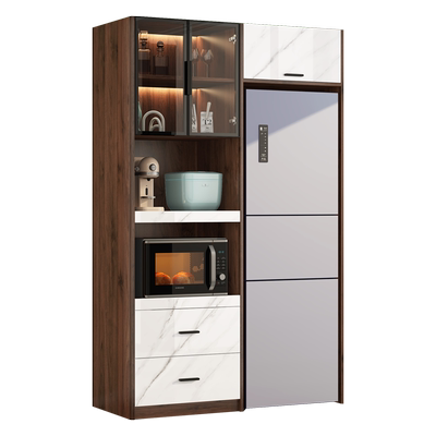 轻奢现代小户型家用冰箱柜