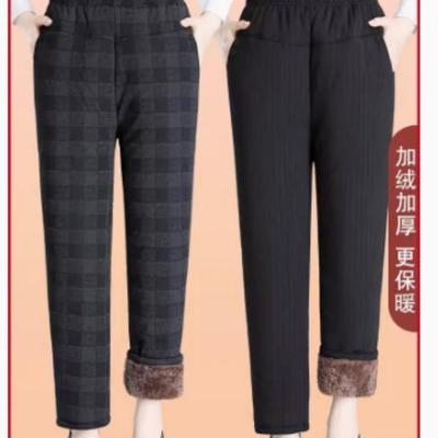 老人易穿脱棉裤子冬季加