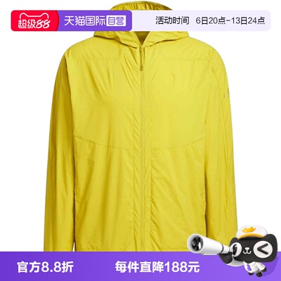 【自营】adidas阿迪达斯男子TH LW WV JKT运动健身夹克外套JZ8402