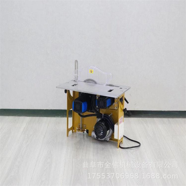 木工无不板尘子母家推台锯便携ZMJ-191式锈钢台面板式具裁锯