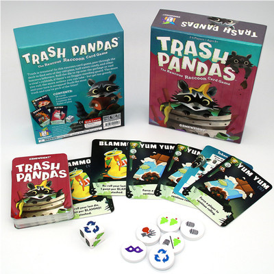 全英文trashpandas-休闲纸牌