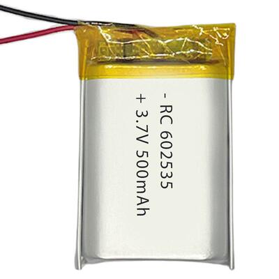 602535聚合物锂电池500mAh3.7V充电电池