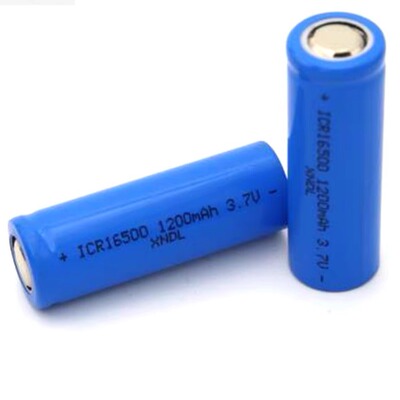 16500动力锂电池1200毫安充电电池蓝牙耳机玩具电池17500 3.7v