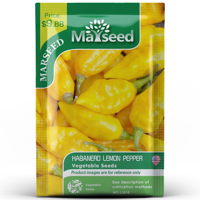 【掌柜推荐】古巴果味特辣HABANERO柠檬黄哈瓦那人辣椒种子孑苗