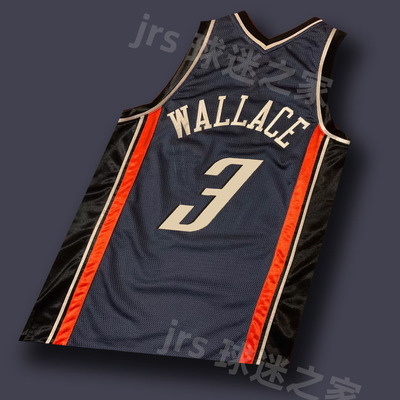 复古山猫球衣杰拉德华莱士篮球服