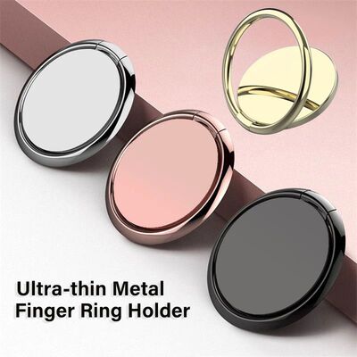 Mobile Phone Metal Finger Ring Holder for Car Bracket