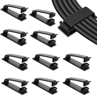 Self-adhesive Cable Organizer Cable Clamp Clips Holder