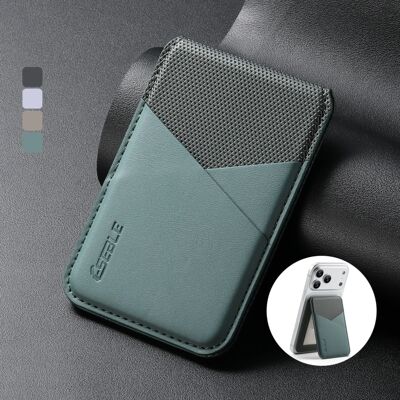 Business Leather Wallet Card Holder Bag For iPhone &