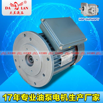 大兰1HP220V单相液压电机
