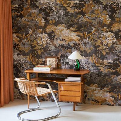 比利时ARTE 高绒纺织品森林印花墙布墙纸48010 48011 48012 48013