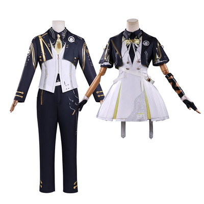 鸣潮漂泊者cos服漂泊者男校服cosplay游戏动漫角色服装二次元扮演