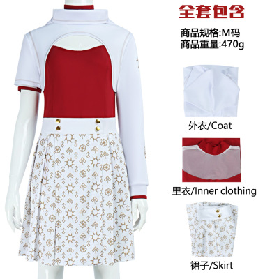 跨境热销僵尸高校4诺瓦cos服Nova全套裙子cosplay万圣节角色扮演