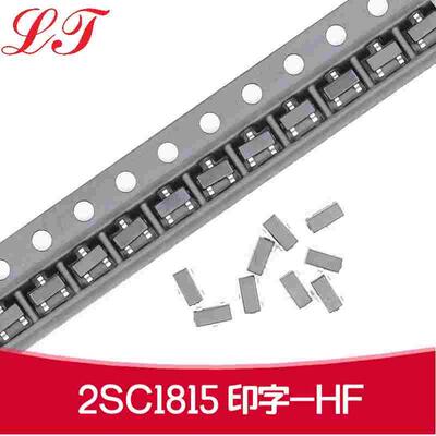 2SC1815 印HF SOT-23 PNP贴片三极管C1815 双极结型晶体管