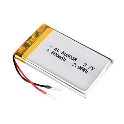 3.7V锂电池503048聚合物锂电池 800mah 053048音箱行车记录仪电池