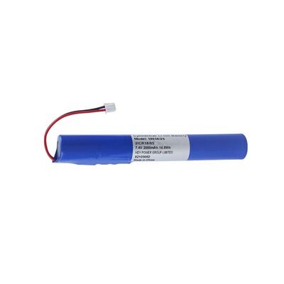 现货18650聚合物锂电池组2000mah 186507.4V按摩棒筋膜枪锂电池组