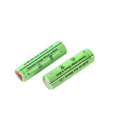 镍氢电池AA600mAh KC CB 5号电池电芯配套剃须刀灯具电动玩具厂家
