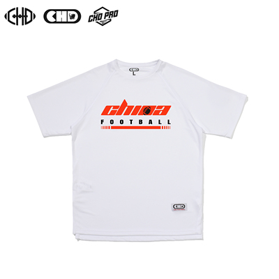 CHDFOOTBALL速干秋季运动圆领美式短袖潮流复古橄榄球宽松应援服