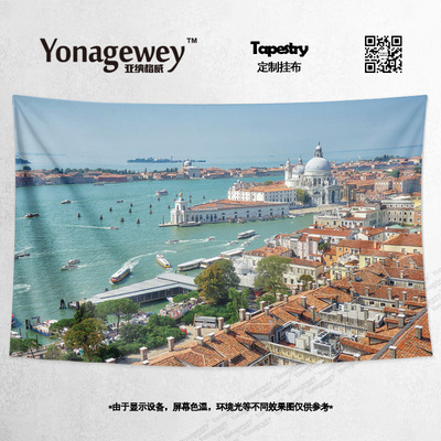 欧洲意大利建筑背景墙布