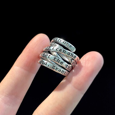 Vintage古着 Faith and Courage戒指