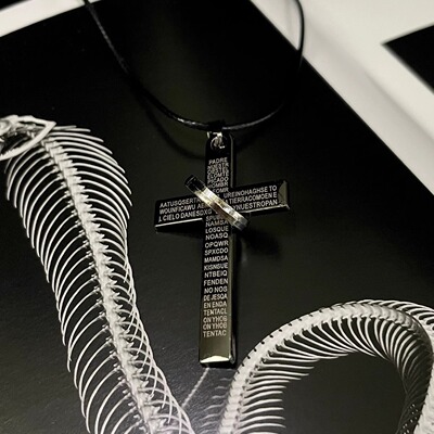 Vintage古着 Cross shackles项链