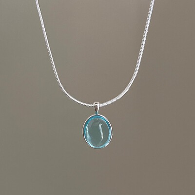 Vintage古着 Deep Blue Kiss项链