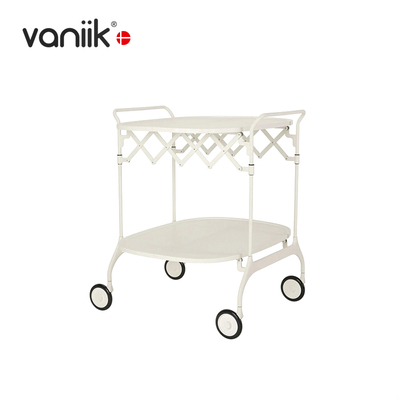 vaniik/艺术创意设计折叠小推车边几Gaston移动整理置物架