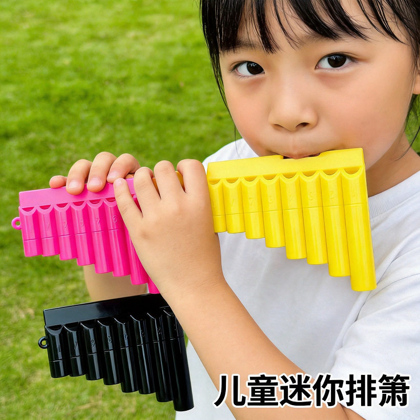 儿童塑料排箫迷你排琴音乐启蒙吹奏玩具乐器益智小玩具批发