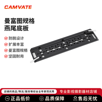 CAMVATE快装燕尾底板防脱销