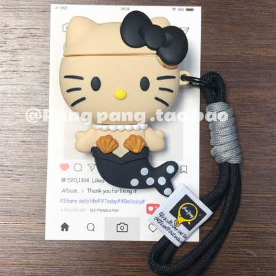 可爱美人鱼AirPods防摔耳机壳