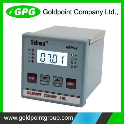 GOLDPOINT台湾金点GPP02工业在线PH计酸度计PH/ORP仪控制器SCHMA