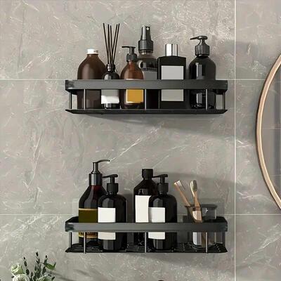 Shower Rack - rust proof 11.8-inch multifunctional storage r
