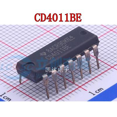 CD4011BE直插逻辑门全新原装
