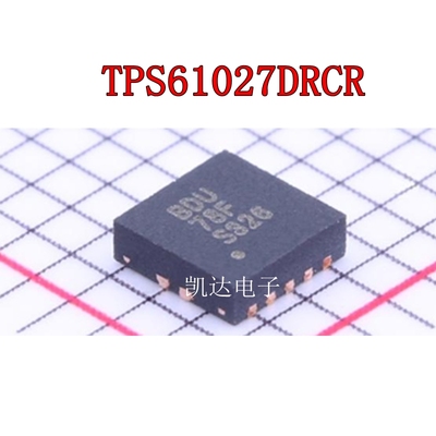 TPS61027DRCR 丝印BDU 开关稳压器 电源芯片 全新进口原装 SON-10