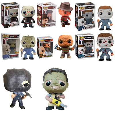 FunkoPOP杰森Jason·Voorhees麦尔斯Halloween电锯杀人狂手办公仔