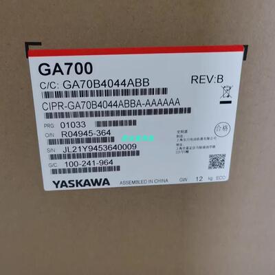 YASKAWA/安川CIPR-GA70B4023/4031/4038/4044/4060/4075/4089ABBA